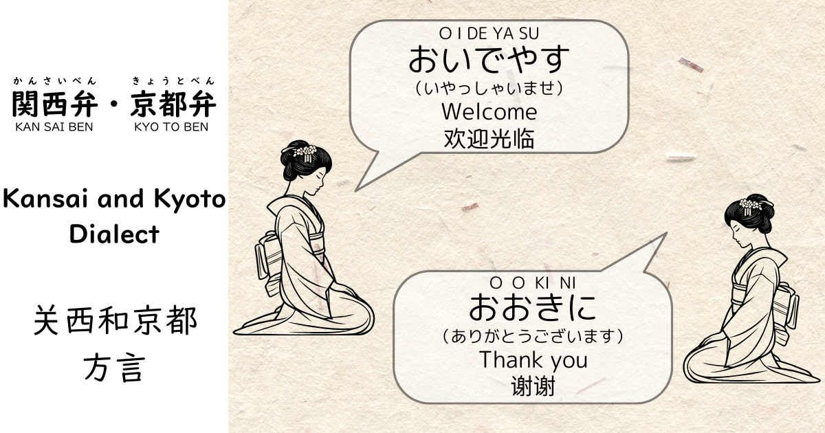 Learn Kansai-ben & Kyoto-ben